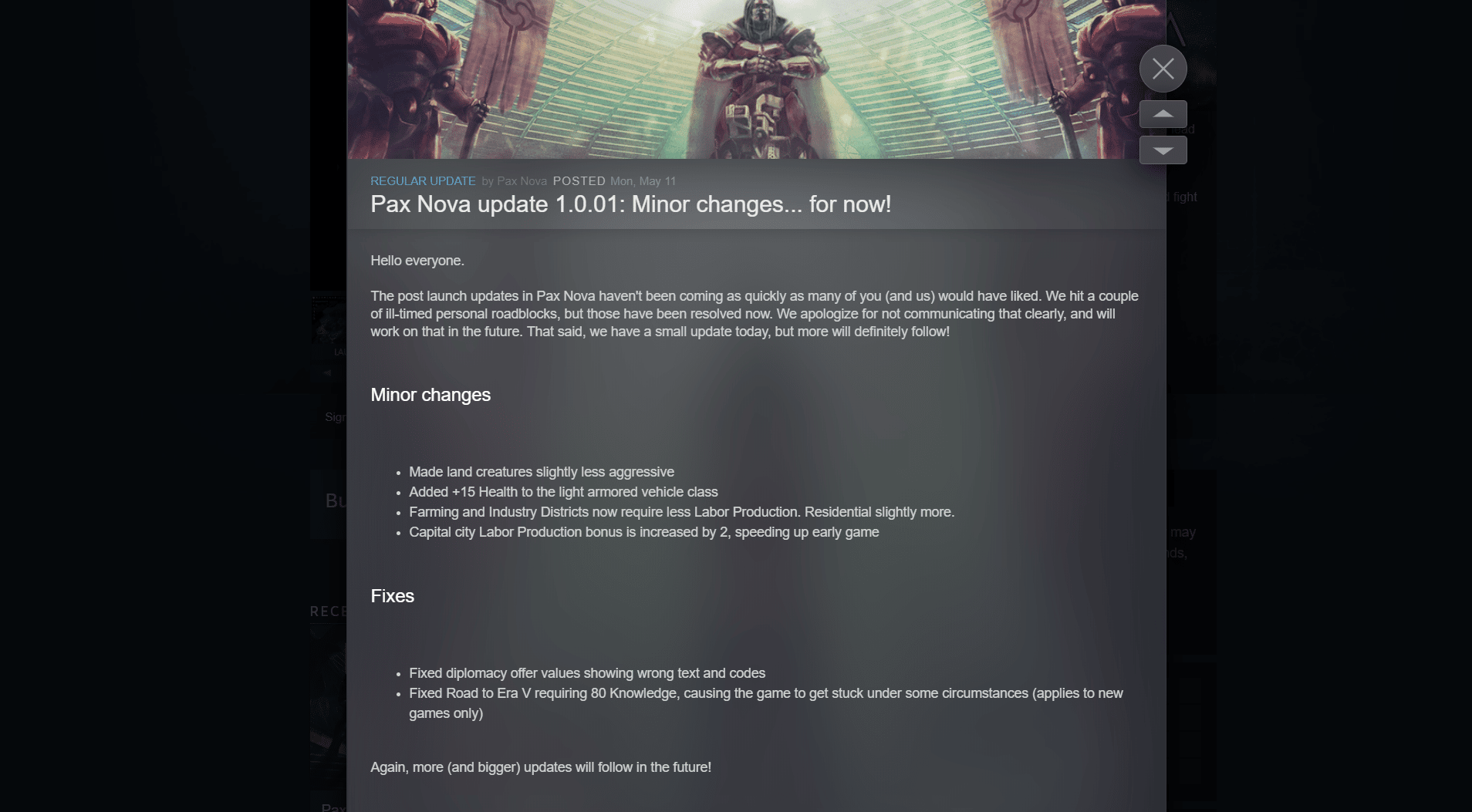 Update1 – eXplorminate